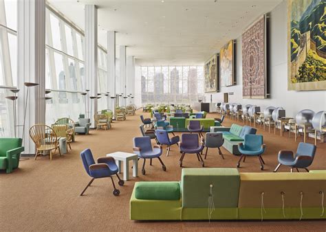 United Nations North Delegates Lounge By Hella Jongerius And Rem Koolhaas