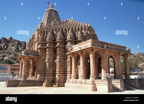 Shri Taranga Teerth Jain Temple On Taranga Hill Gujarat India Built