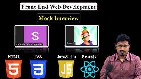 mock interview front end development mastery with html css javascript and react mockinterview