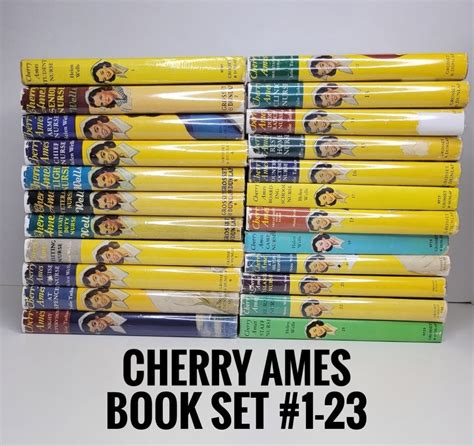 Cherry Ames Book Set 1 23 By Helen Wells And Julie Tatham Vintage