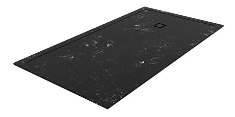 Plato De Ducha Osaka 100x80 Cm Negro Leroy Merlin