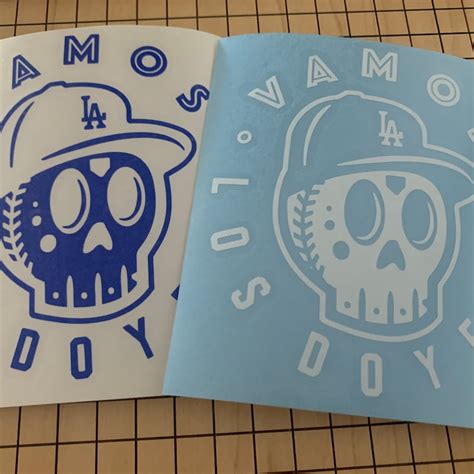 Dodgers Sugar Skull Svg Etsy