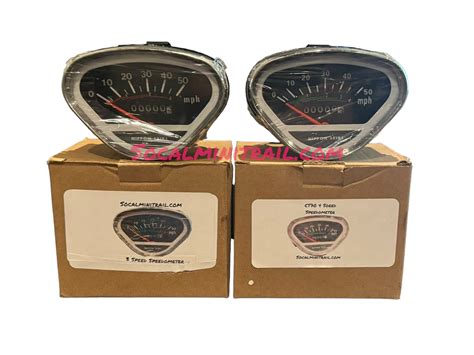 Ct70 Performance 4 Speed Speedometer Socal Mini Trail Llc