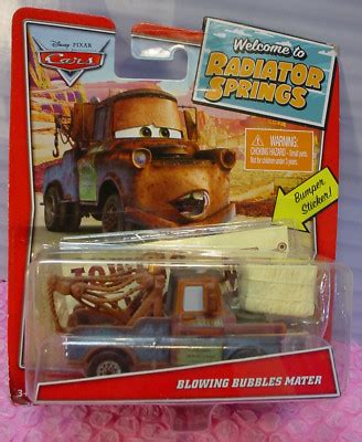 2020 Pixar Cars Blowing Bubbles Mater∞radiator Springs ∞wbumper