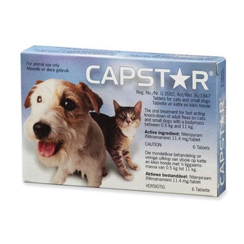 Capstar S 11mg 6 Tablets Cura Pharm