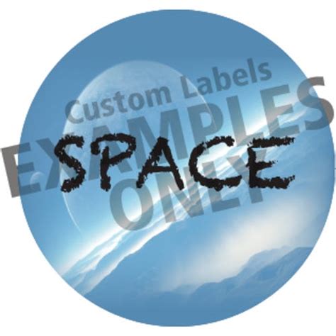 Demco® Custom Imprinted Circular Labels