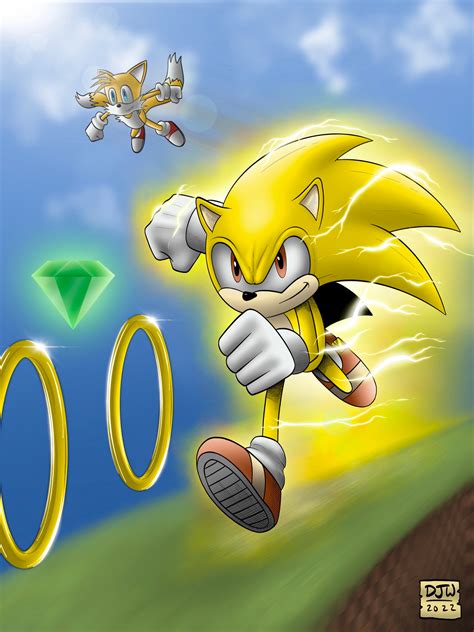 Super Sonic The Hedgehog Wallpaper 2022