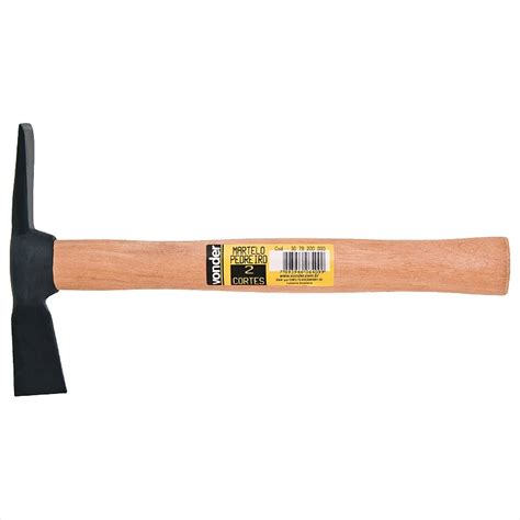 Martelo Para Pedreiro Com 2 Cortes Vonder Fercosa Ferramentas