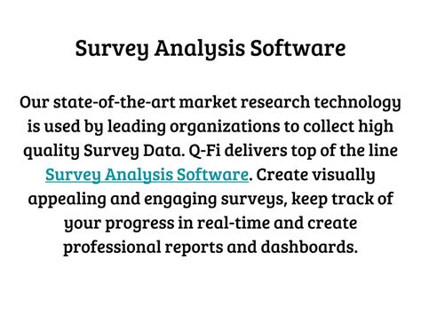 Ppt Survey Analysis Software Powerpoint Presentation Free Download