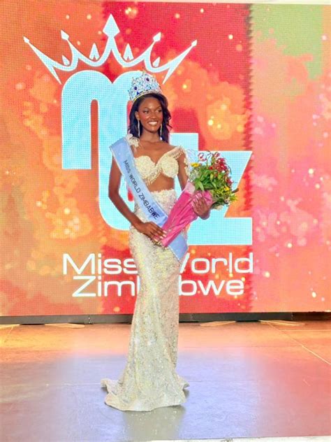 Courtney Jongwe Crowned Miss World Zimbabwe 2025 The Observer Zim
