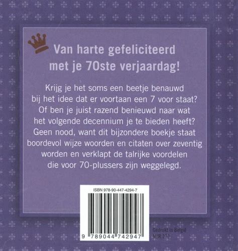 Het Leven Begint Bij 70 Greet Bauweleers 9789044742947 Boeken Bol