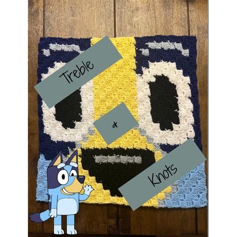 Bluey C2c Crochet Pattern Etsy