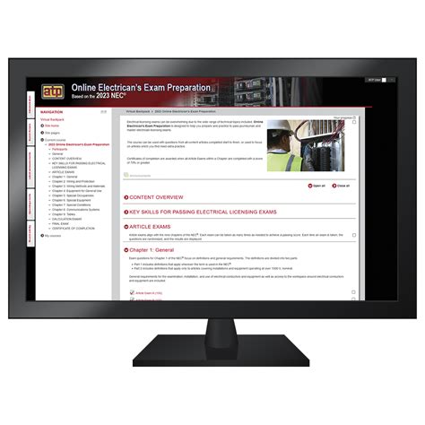 Online Electrician Exam Preparation Based On The 2023 Nec® Atp Learning