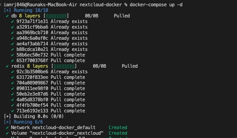 Docker Setting Nextcloud