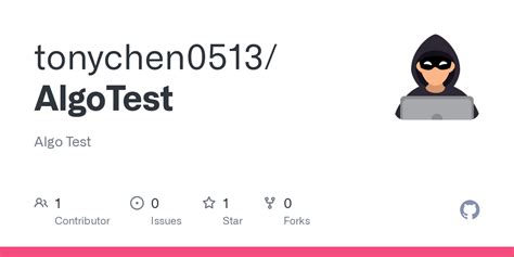 Github Tonychen0513algotest Algo Test