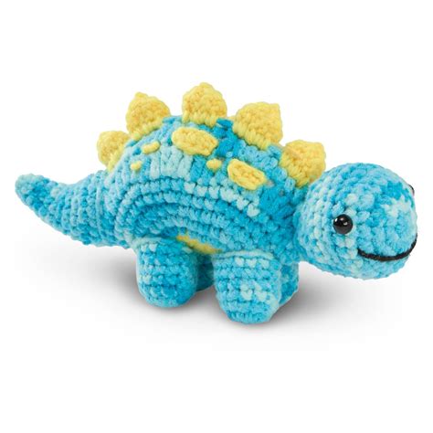 Intermediate Dinosaur Amigurumi Crochet Kit By Loops And Threads® Michaels