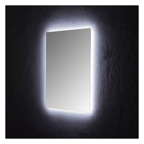 Specchio Bagno 60x80 Cm Con Illuminazione Perimetrale A Led