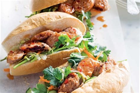 Vietnamese Sausage Recipe Vietnamese Chargrilled Pork Sausage Skewers