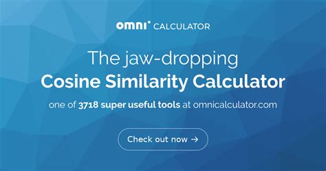 Cosine Similarity Calculator
