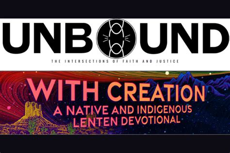 With Creation A Native And Indigenous Lenten Devotional Hillwood Presbyterian Church
