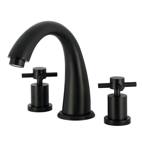 Kingston Brass Ks2360dx Concord Two Handle Deck Mount Roman Tub Faucet