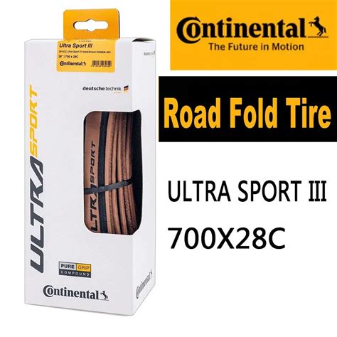 Continental 700c Xe Đạp Đường Bộ Có Thể Gập Lại Lốp Ultra Sport Iii