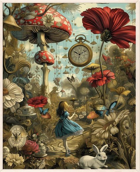 Pictures Of The Rabbit From Alice In Wonderland Alice In Wonderland Surreal Alice In