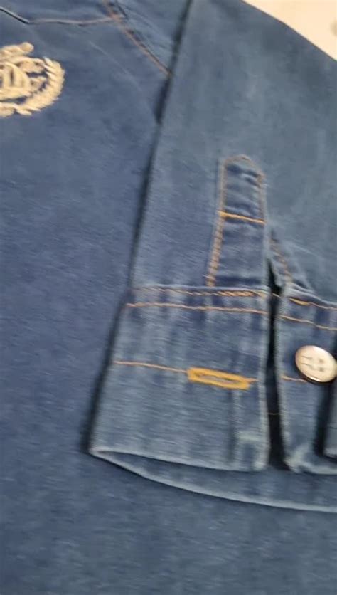 خرید و قیمت پیراهن جین پسرانه بدون جین جنس درجه یک رنگ آبی تیره از غرفه