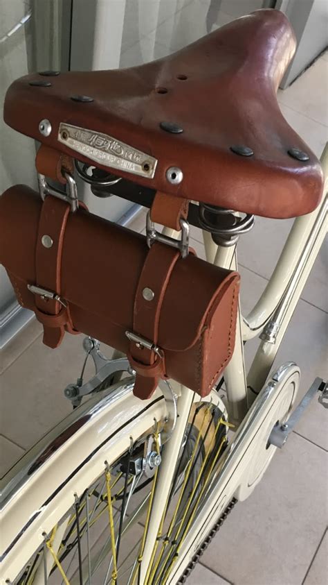 Leather Bicycle Accessories For Retro Bike Bolso Bicicleta Bicicleta