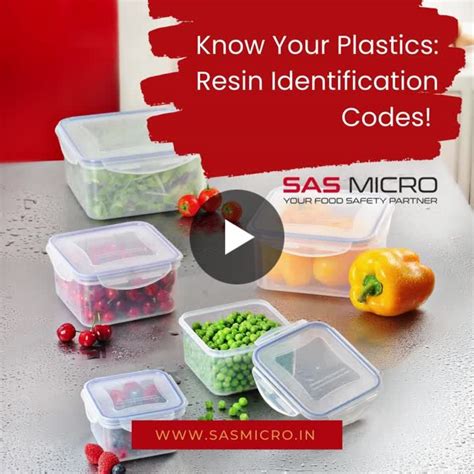 ♻️ Know Your Plastics Resin Identification Codes ♻️ Ever Wondered What Sasmicro