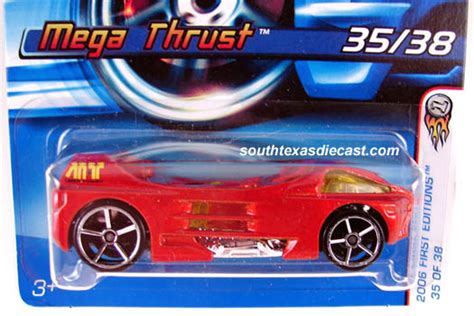 Hot Wheels Guide Mega Thrust Night Burner