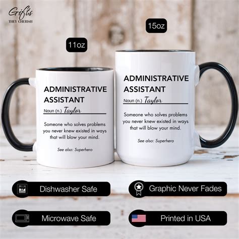 Administrative Assistant Definition Mug Personalized Administrative