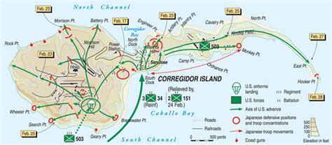 Corregidor Island Map