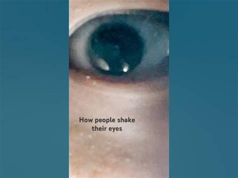 Can You Shake Your Eyes Shaking Eyes Ability 1outof100 Talent
