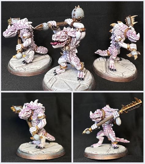 Albino Kroxigor Smash R Ageofsigmar