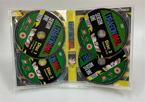 So4 Dragon Ball Season One Dvd All 28 Episodes On Four Discs Cash Recycle