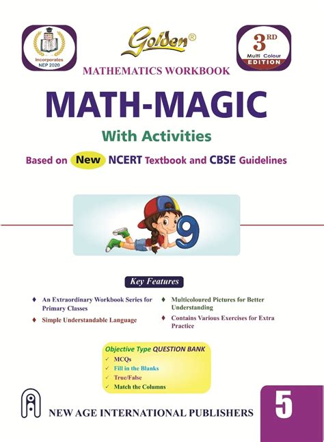 Golden Mathematics Workbook Math Magic With Activities Based On Ncert