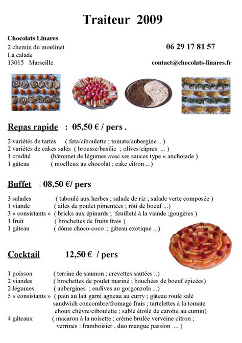 Trouver Exemple De Devis Traiteur