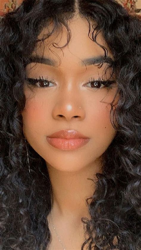 Curly Hair Brown Girls Makeup Curly Girl Hairstyles Pretty Hairstyles