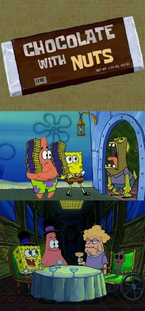 The Rise The Spongebob Squarepants Episode Chocolate With Nuts