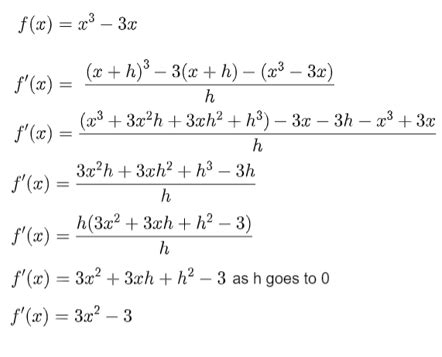 First Derivative | Definition, Formula & Examples - Lesson | Study.com