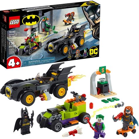Batman Vs The Joker Batmobile Chase Lego Purple Cow Toys