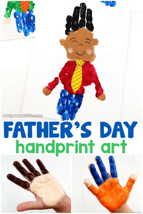Sunshine Dad Handprint Art Printable Fathers Day Handprint Craft For