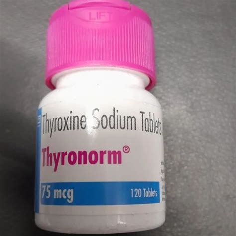 Thyronorm 75 Mcg Tablets At ₹ 250bottle Thyronorm Tablet In Nagpur