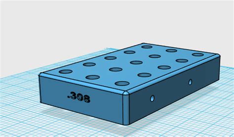Stl File 308 Bullet Rack 🧑‍🔧・3d Printable Model To Download・cults