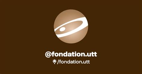 Fondation Utt Twitter Instagram Facebook Linktree