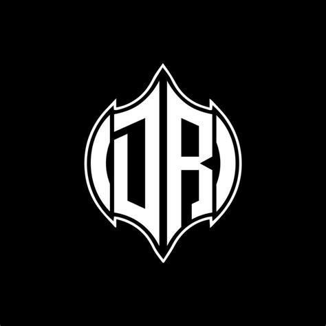 Dr Letter Logo Dr Creative Monogram Initials Letter Logo Concept Dr