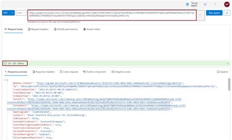 retrieve ms team meeting attendance info using graph api