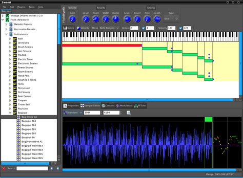 fluidsynth software synthesizer based on the soundfont 2 specifications