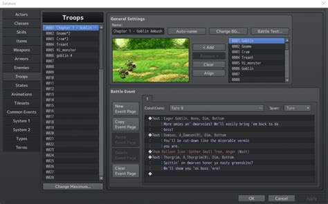 Troop Battle Event Extending To All Other Troops MZ RPG Maker Forums